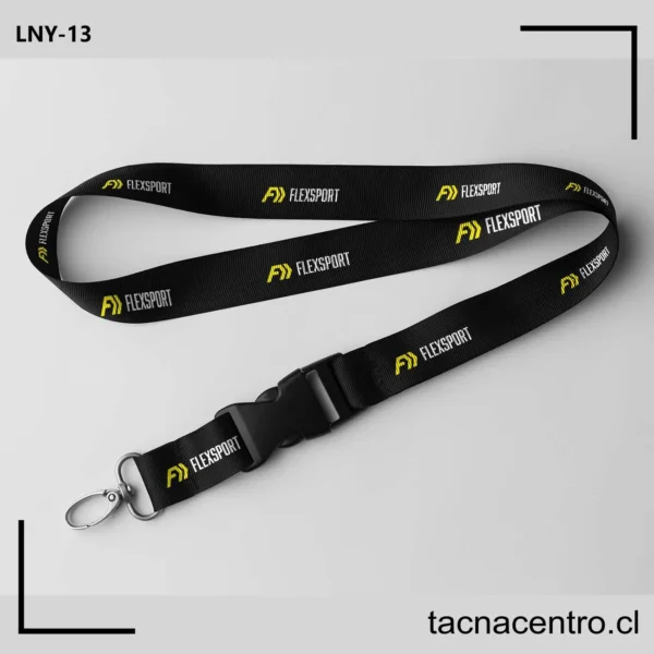 Lanyards Azul Rey | Diseño Gratuito